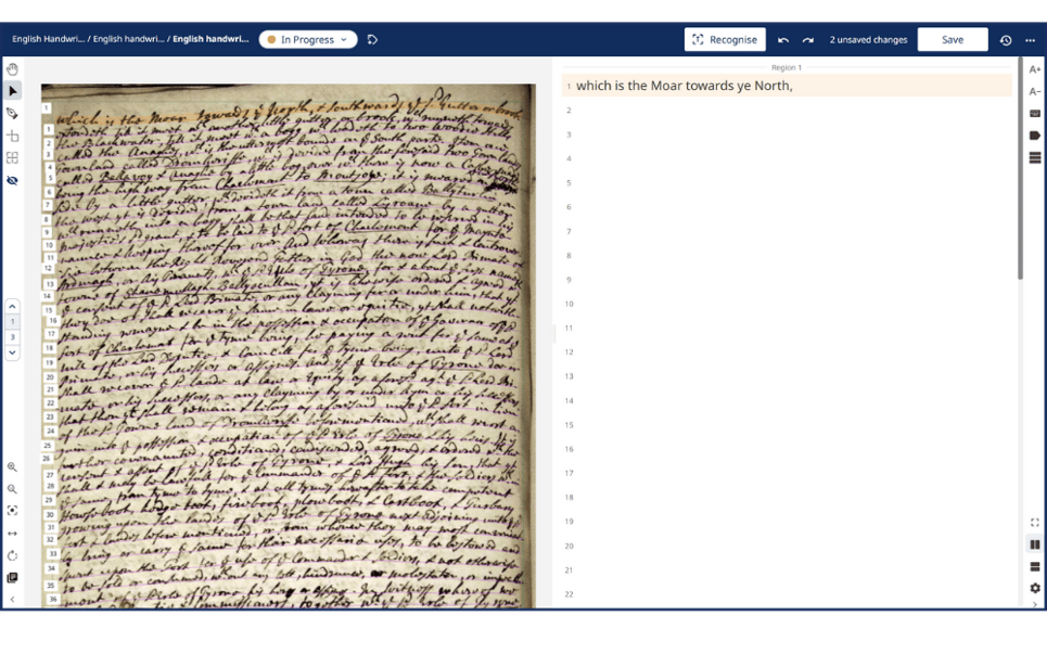1. Transcribing Manually