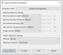 2. Advanced Layout Configuration Settings