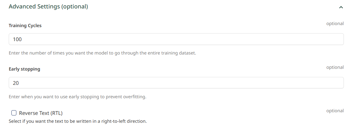4. Model Setup and Training